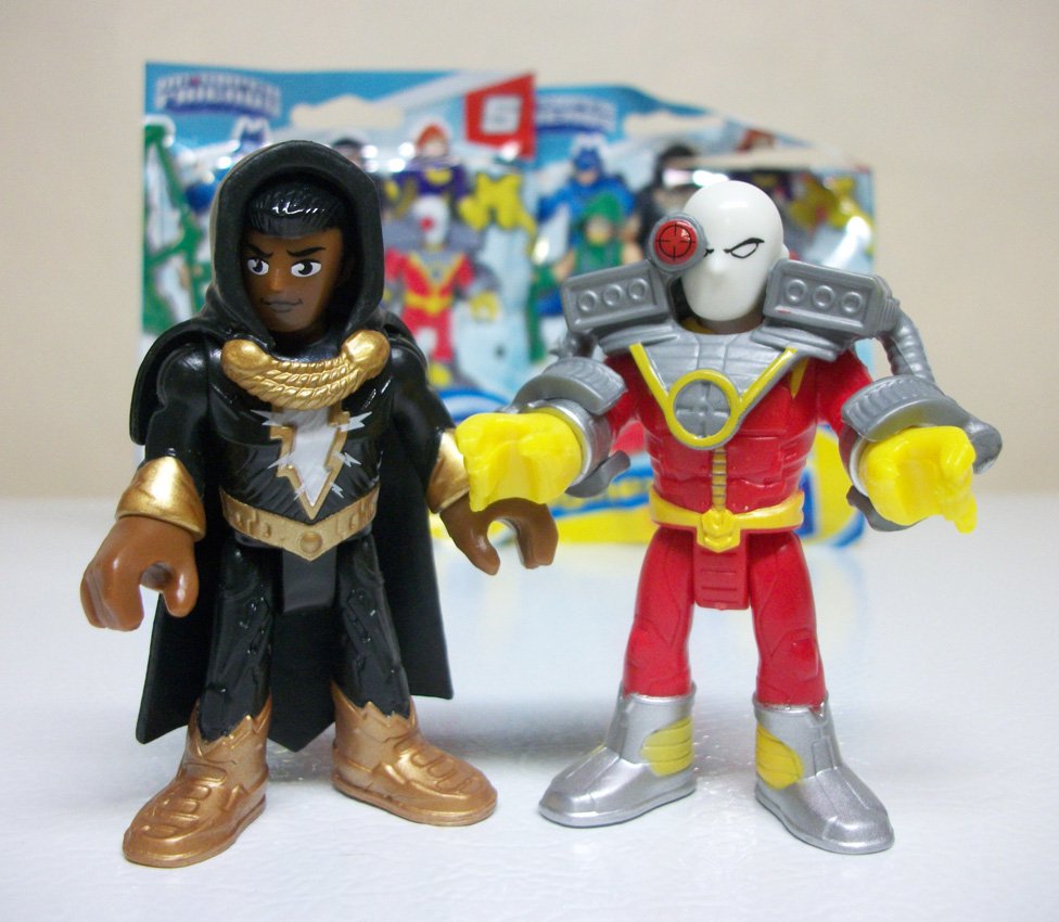 Deadshot & Black Adam Imaginext DC Super Friends series 5 blind bag ...