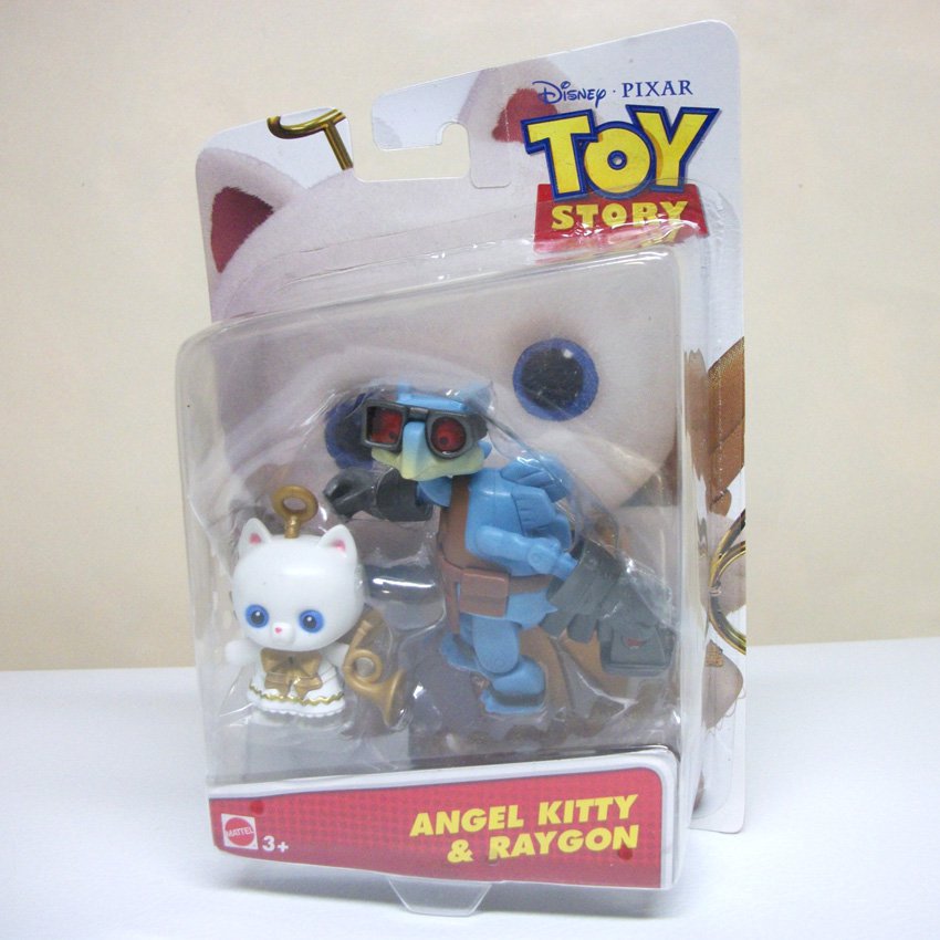 Toy Story Raygon & angel kitty that time forgot dinosaurs cat Disney ...