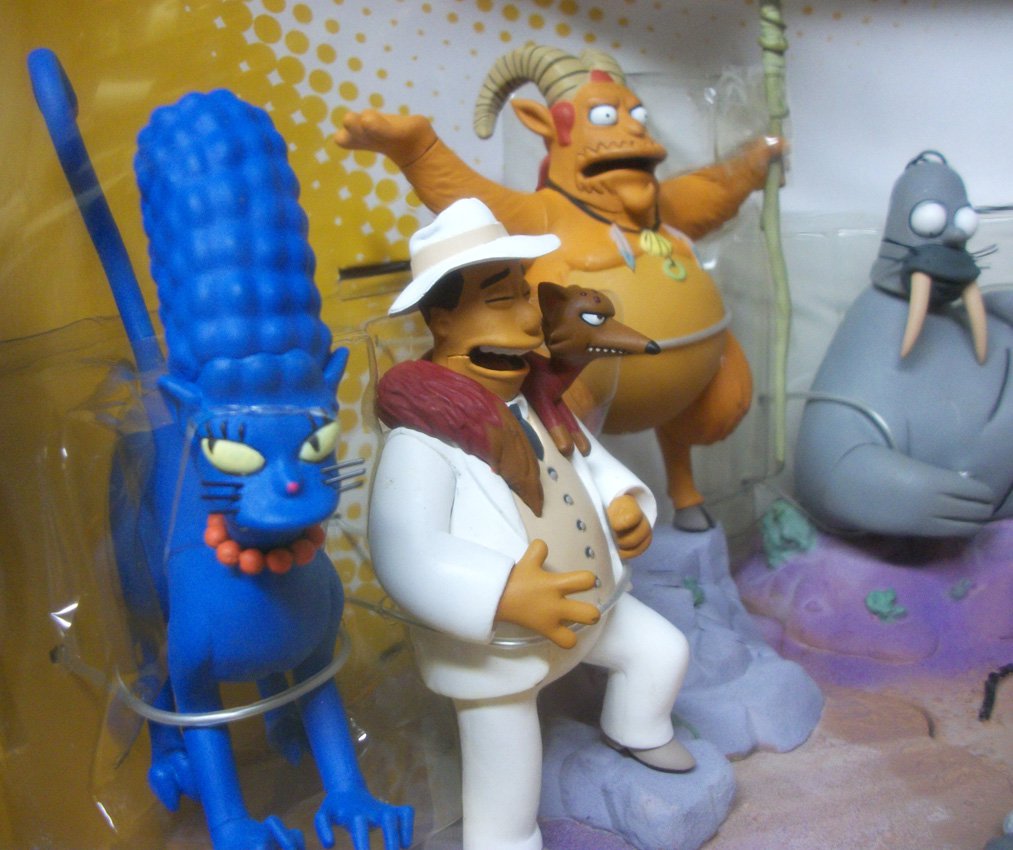 Simpsons Island of Dr Hibbert playset deluxe box the treehouse of ...