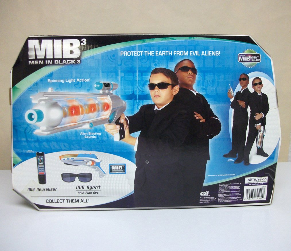 MIB 3 De-Atomizer Alien Blaster Gun series 1 men in black movie light ...