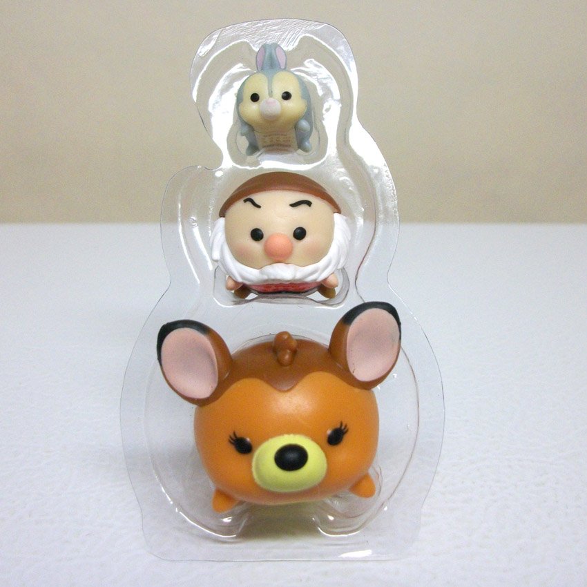 Disney Tsum Tsum Bambi Grumpy Thumper lot of 3 Series 2 small medium ...