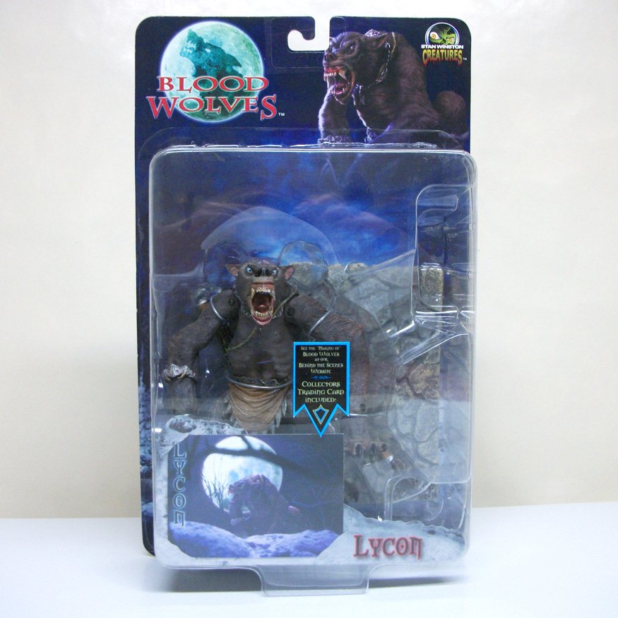Stan Winston Blood Wolves Lycon 2003 NECA werewolf medieval beast creatures
