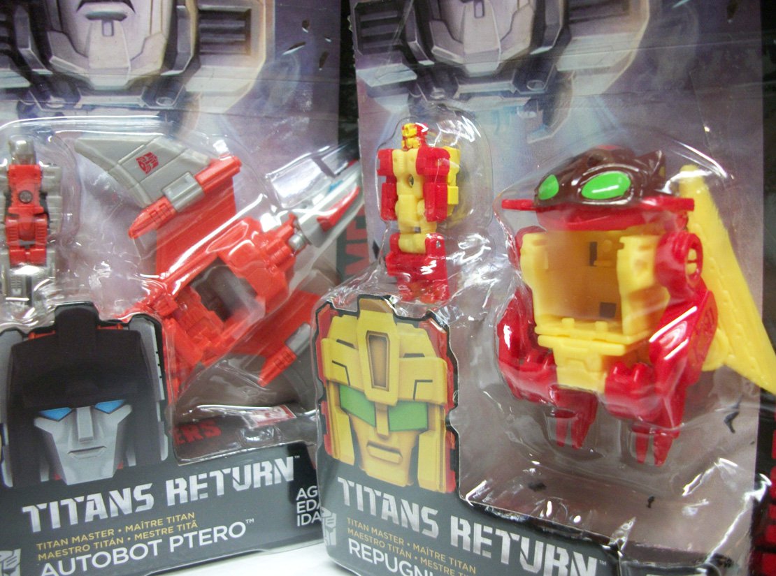 Transformers Titans Return Repugnus & Autobot Ptero figure lot master ...