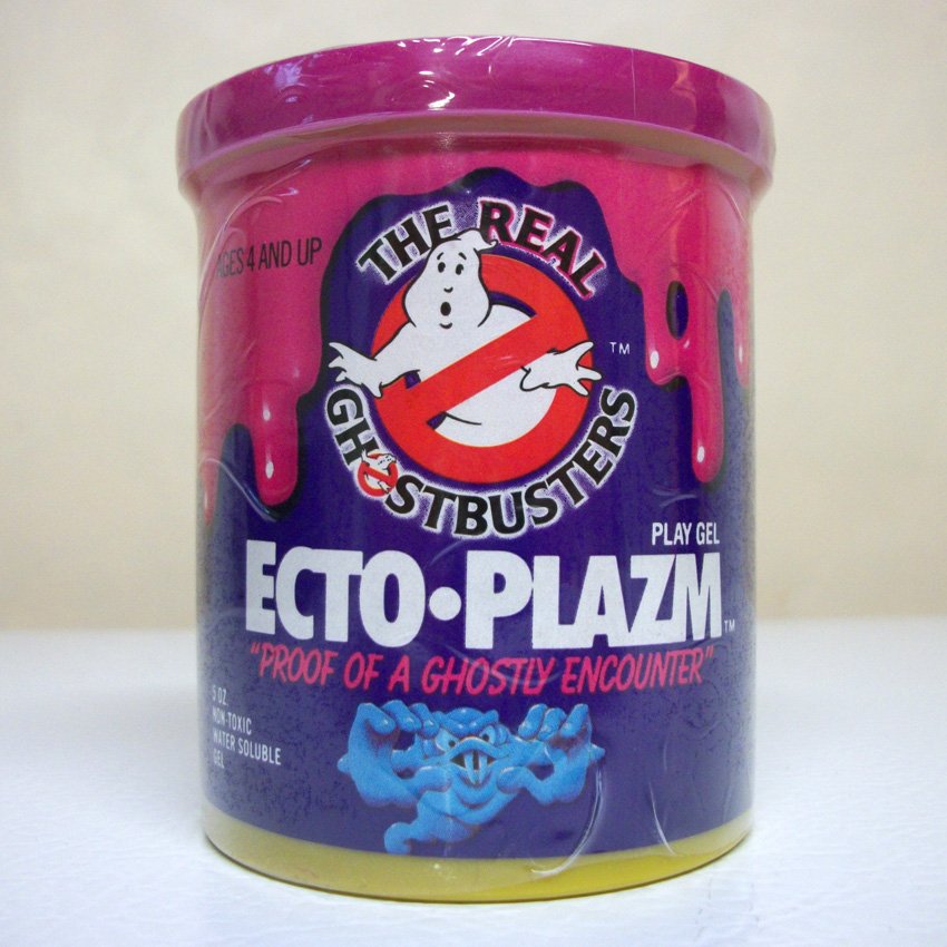 Real Ghostbusters Ecto-Plazm vintage purple play gel sealed slime plasm ...