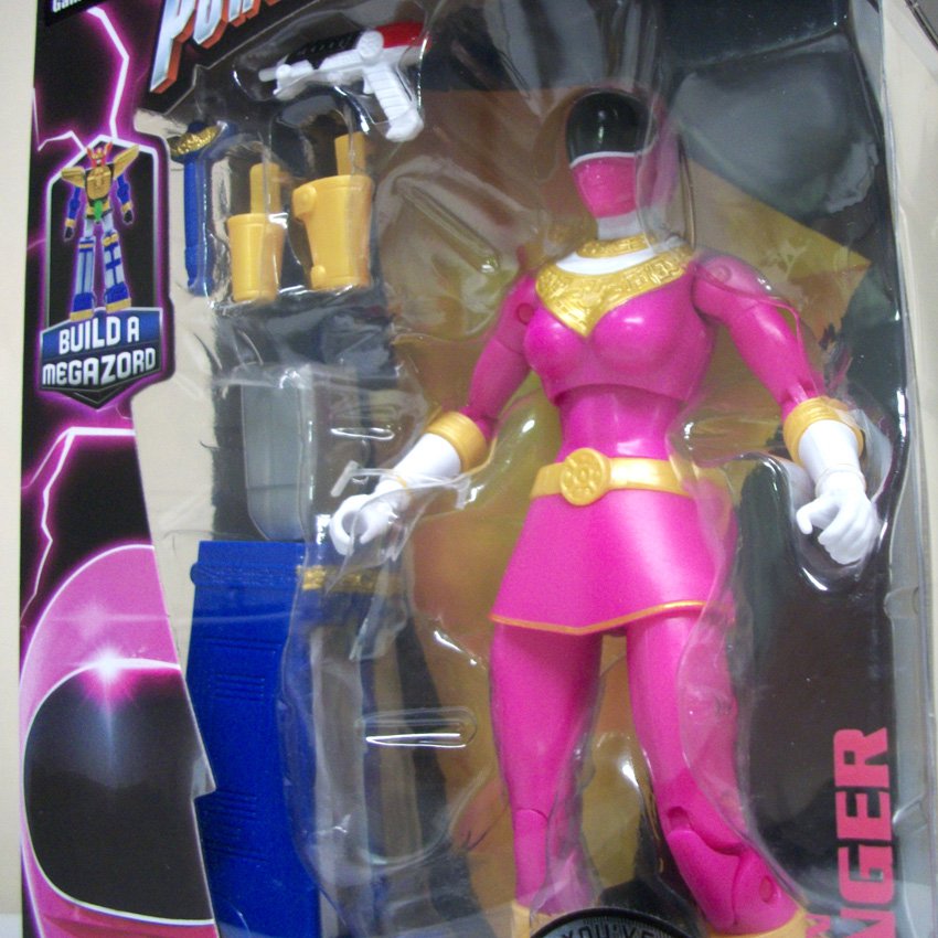 Power Rangers Zeo Pink Ranger Legacy Collection 6" Series mighty ...
