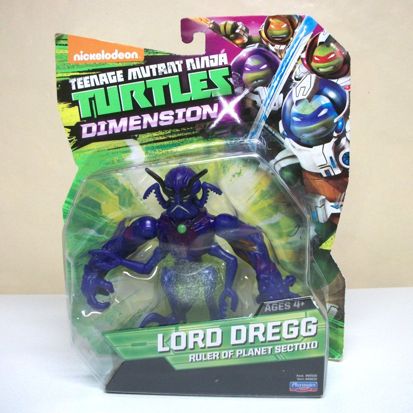 TMNT Lord Dregg 5" figure Teenage Mutant Ninja Turtles Dimension X ...