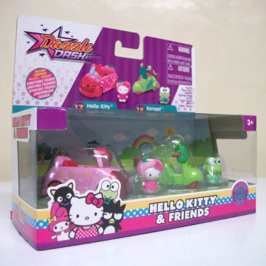 Dazzle Dash Hello Kitty Apple Coupe Keroppi Coconut Scooter die cast ...