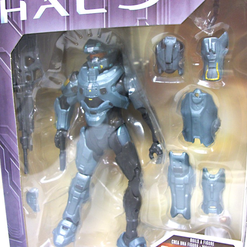 Spartan Fred-104 HALO crawler snipe armor 6" video game figure Mattel 2016