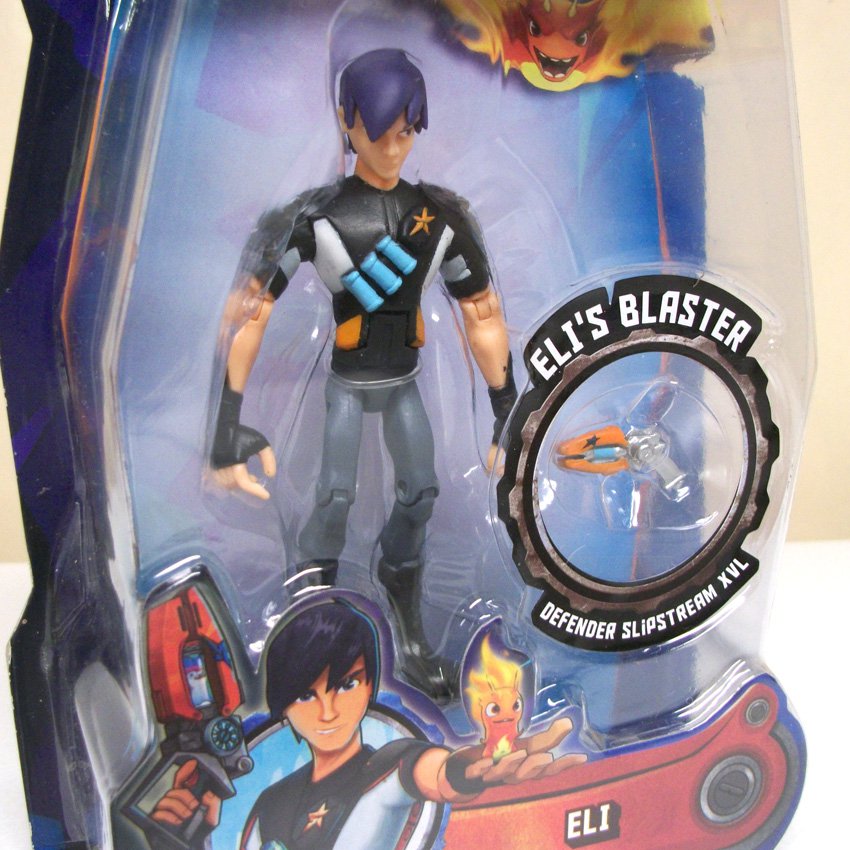 Slugterra Eli action figure 4" defender slipstream XVL blaster lucky ...
