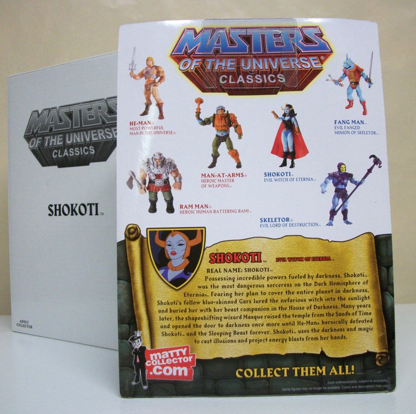 Shokoti MOTUC figure Masters of the Universe Classics he-man evil witch ...