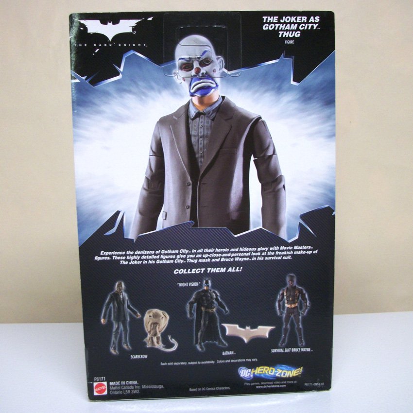 Joker as Gotham City Thug 6" figure Batman The Dark Knight Movie ...
