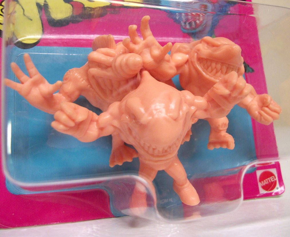 Street Sharks 3-pk MUSCLE slash big slammu streex pink rubber figure ...