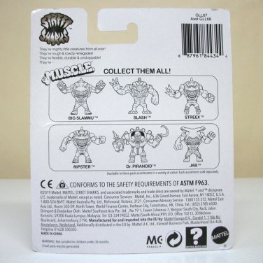 Street Sharks 3-pk MUSCLE slash big slammu streex pink rubber figure ...
