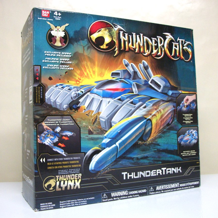 Thundertank w/ 2" Snarf play set Thundercats vehicle action figure tank ...