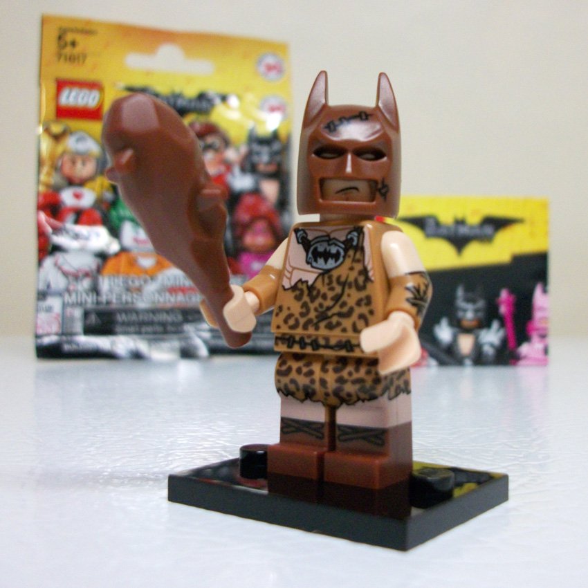 Lego Batman mini figure Caveman Batman 71017 series 1 mini figure clan ...