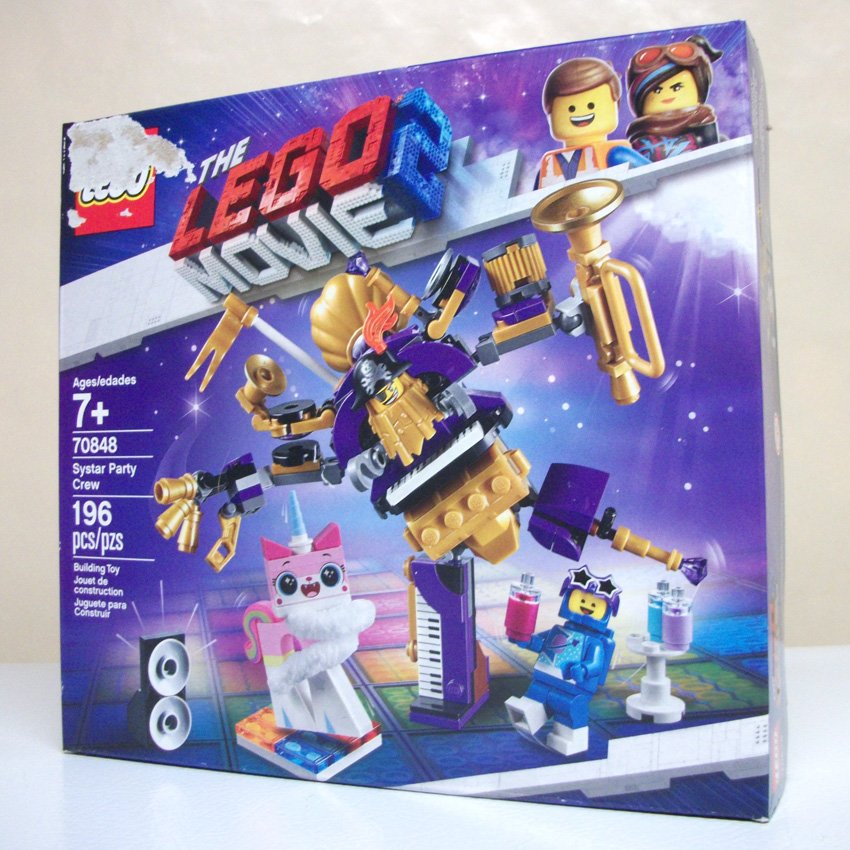 Lego Movie 2 Systar Party Crew set 70848 minifigures Metal Beard Benny ...
