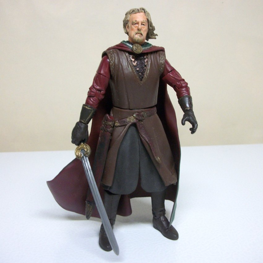 King Theoden 6" LOTR loose movie action figure rohan Lord of the Rings ...