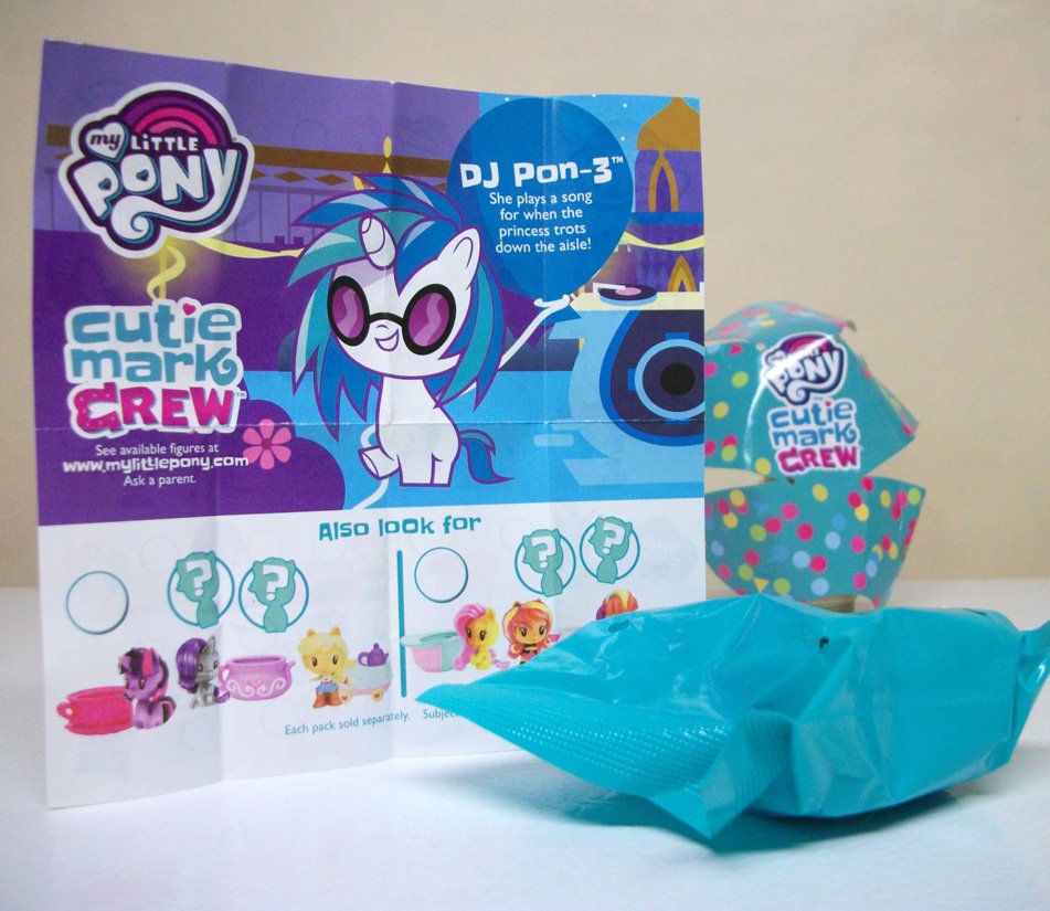 Cutie Mark Crew DJ Pon-3 w/ turntable booth Wedding Bash Series 3 my ...