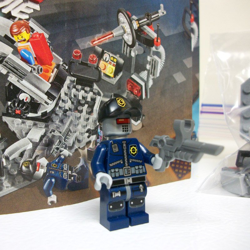 Lego Movie Melting Room set 70801 - 109 pcs - 1 robo swat mini fig 2014