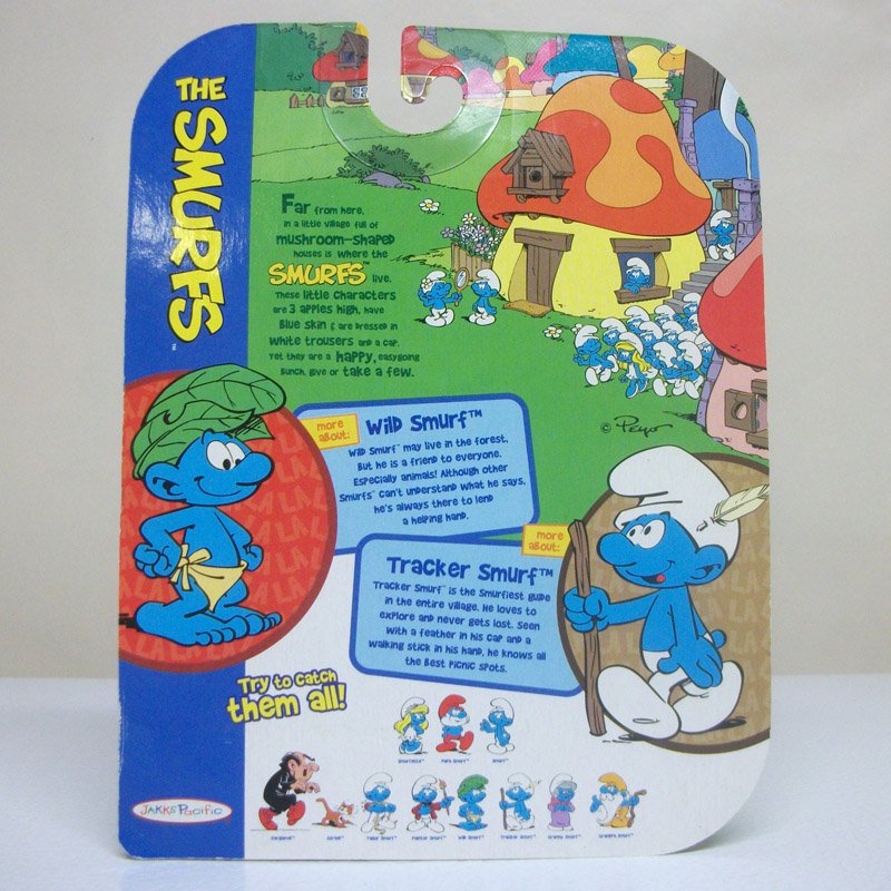 2009 Wild Smurf & Tracker Smurf figure 2-pack smurfs set Play Along ...