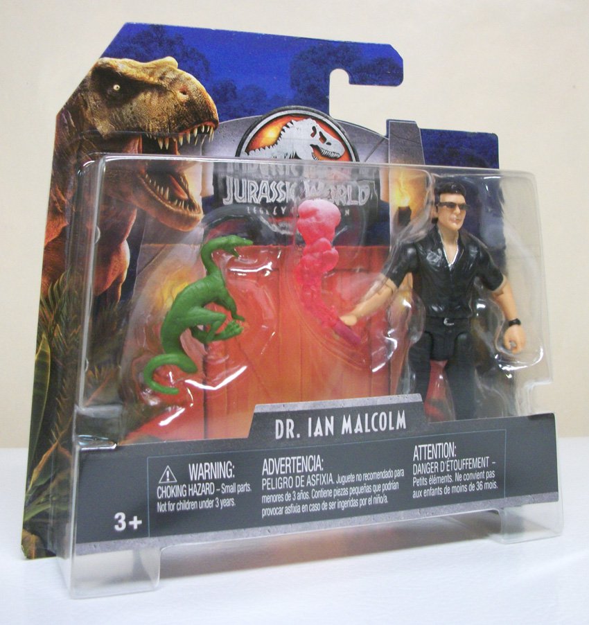 Jurassic World Ian Malcolm & Compy dino legacy collection dinosaur ...