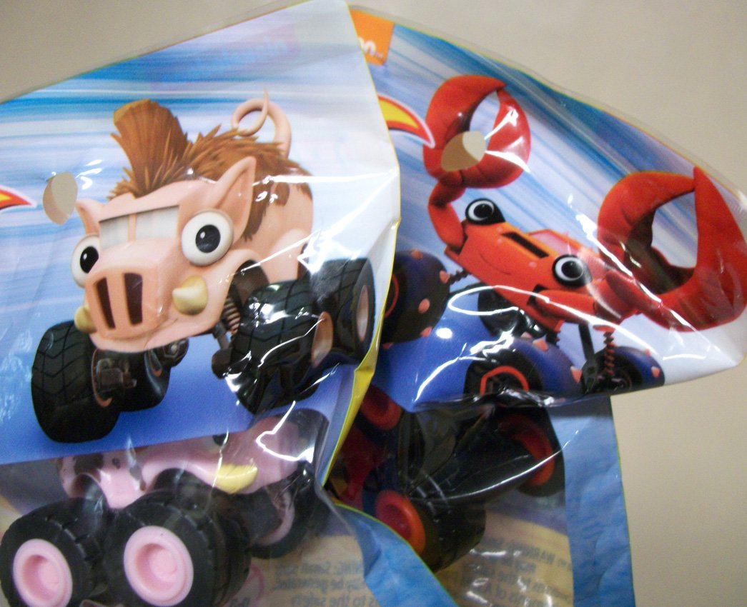 Nick Jr Blaze Slop & Crab Truck and the Monster Machines mini vehicles ...