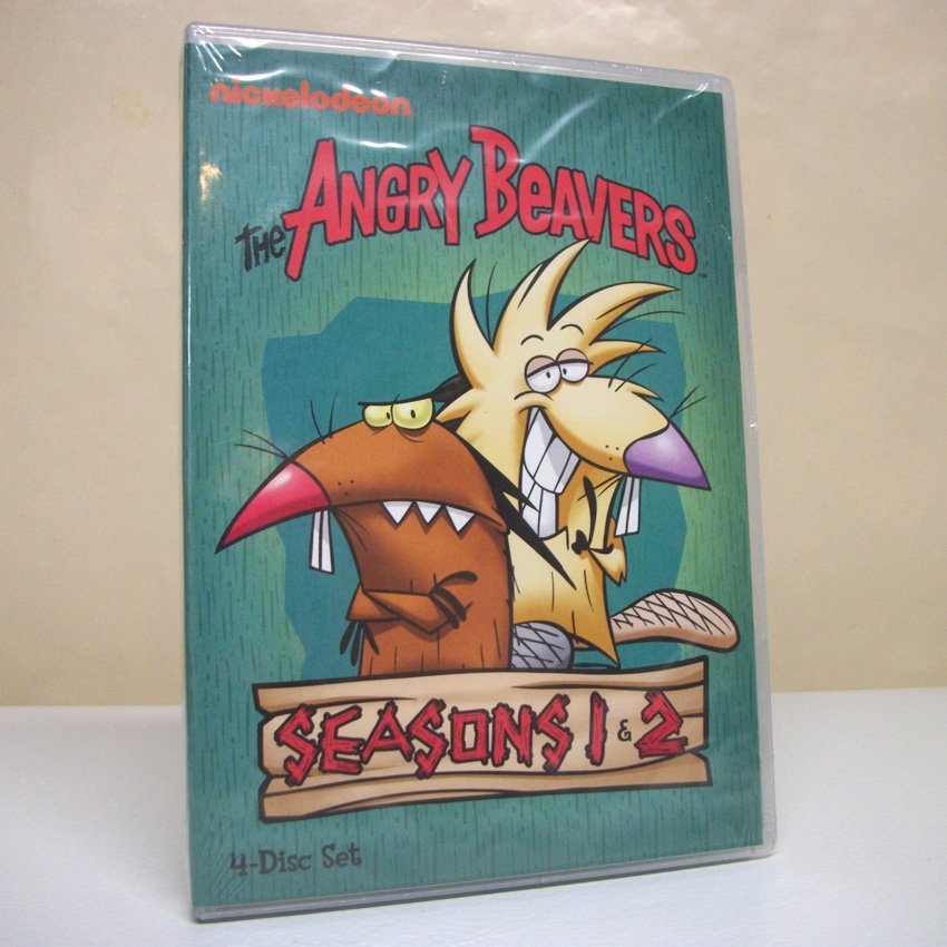 Angry Beavers DVD Season 1 & 2 4 disc set nickelodeon series 26 ...