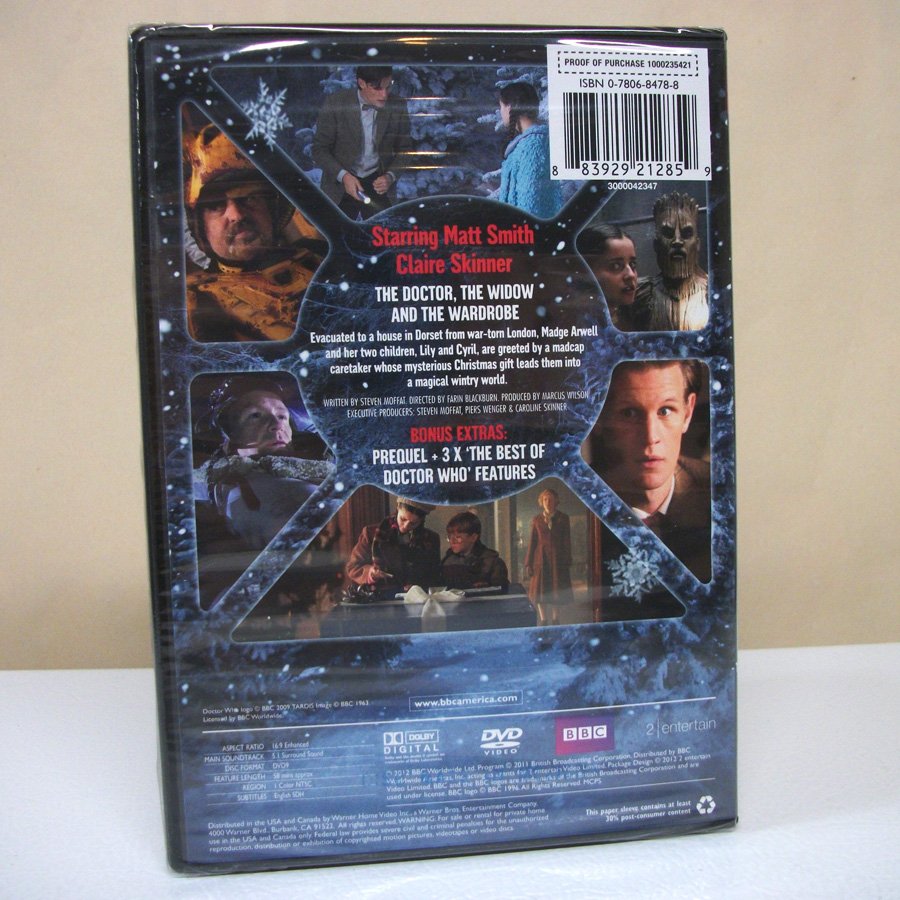 Doctor Who 2011 Christmas Special DVD The Doctor, the Widow & the ...