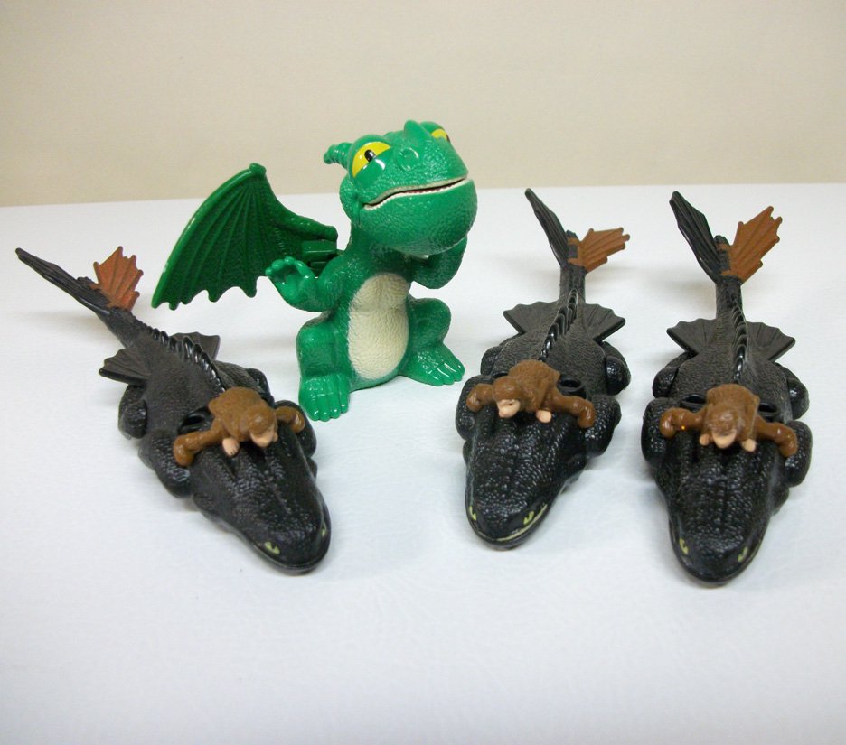 Toothless & Hiccup lot Terrible Terror night fury How to Train Your ...