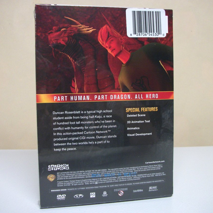 FireBreather DVD Cartoon Network animated movie new sealed teenage ...