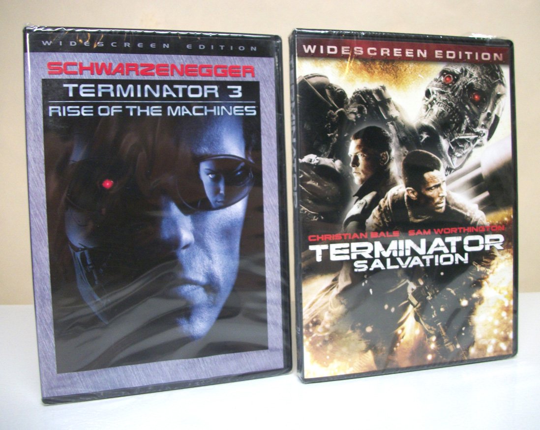 Terminator DVD lot sealed new 3 rise of the machines salvation sci-fi ...