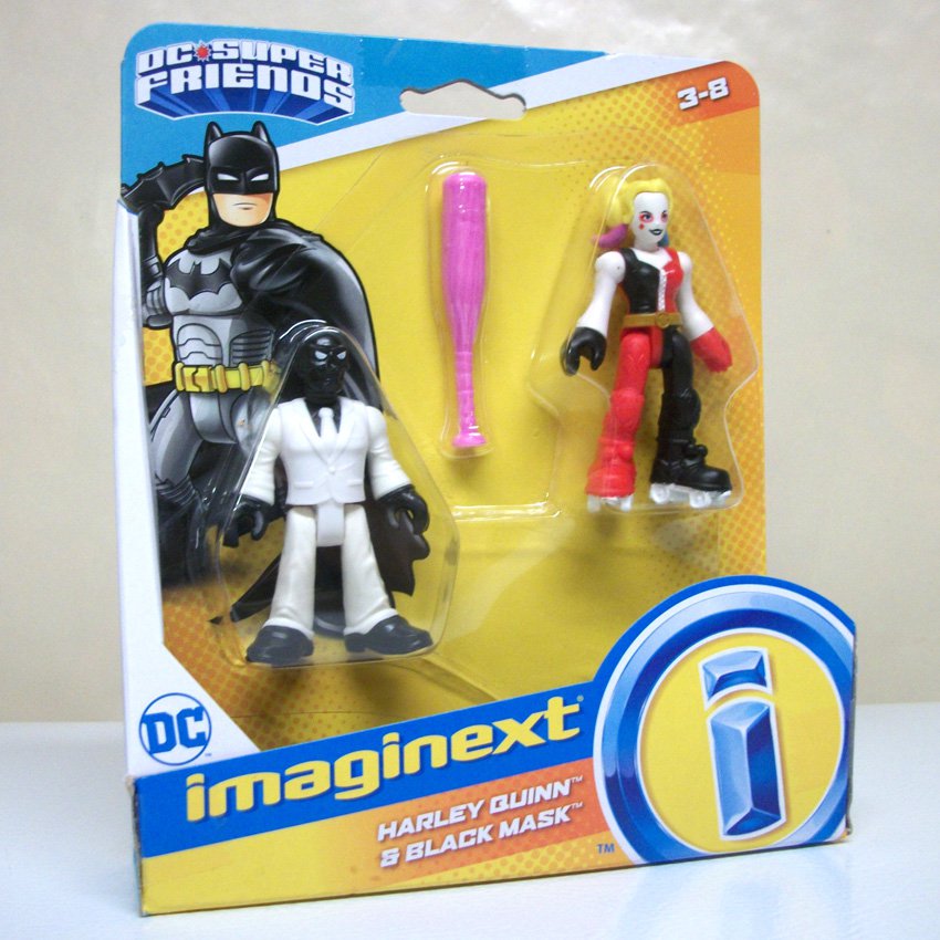Black Mask / Harley Quinn Imaginext 2-pack DC Super Friends birds of ...