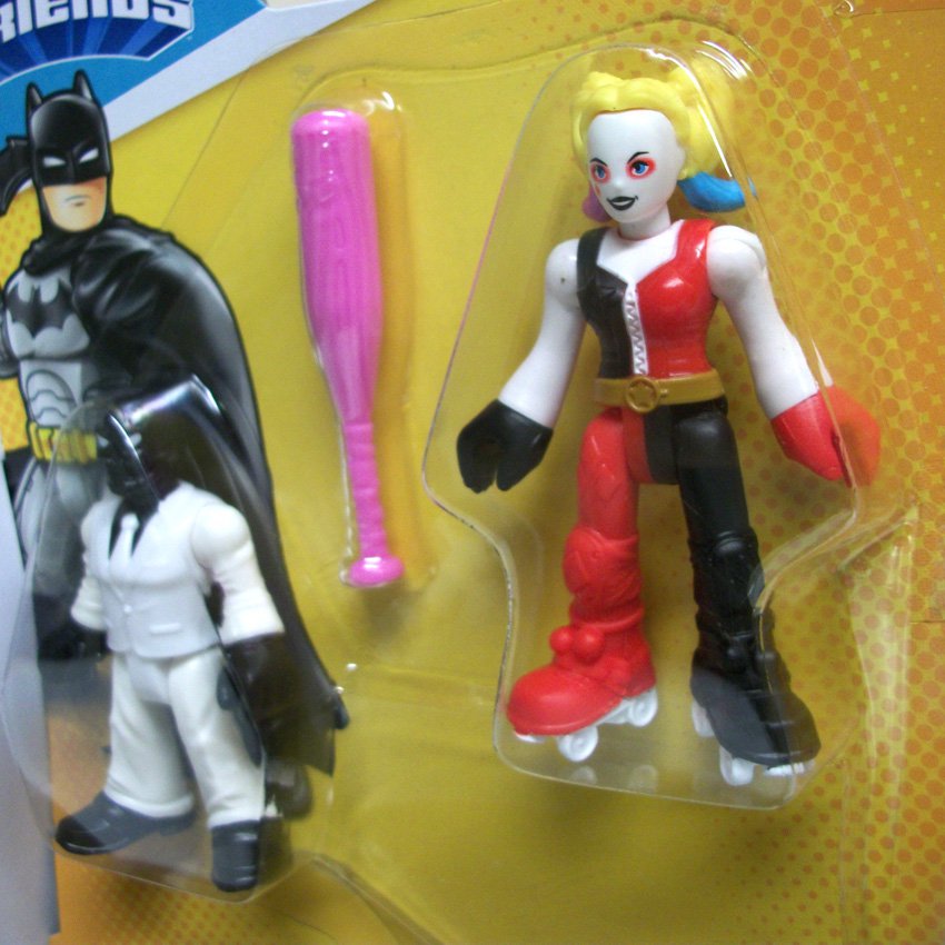 Black Mask / Harley Quinn Imaginext 2-pack DC Super Friends birds of ...