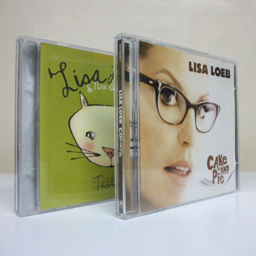 Lisa Loeb CD lot- Tails & Cake and Pie - used alt rock albums music ...