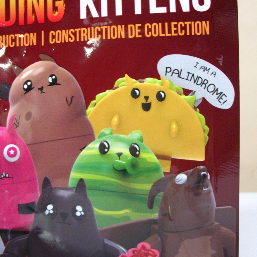 Exploding Kittens buildable mini figure surprise Tacocat ? blind bag C3 ...