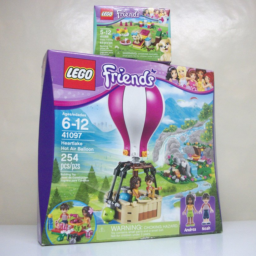 Lego Friends Hot Air Balloon & Puppy Training sets new sealed 2 figure ...