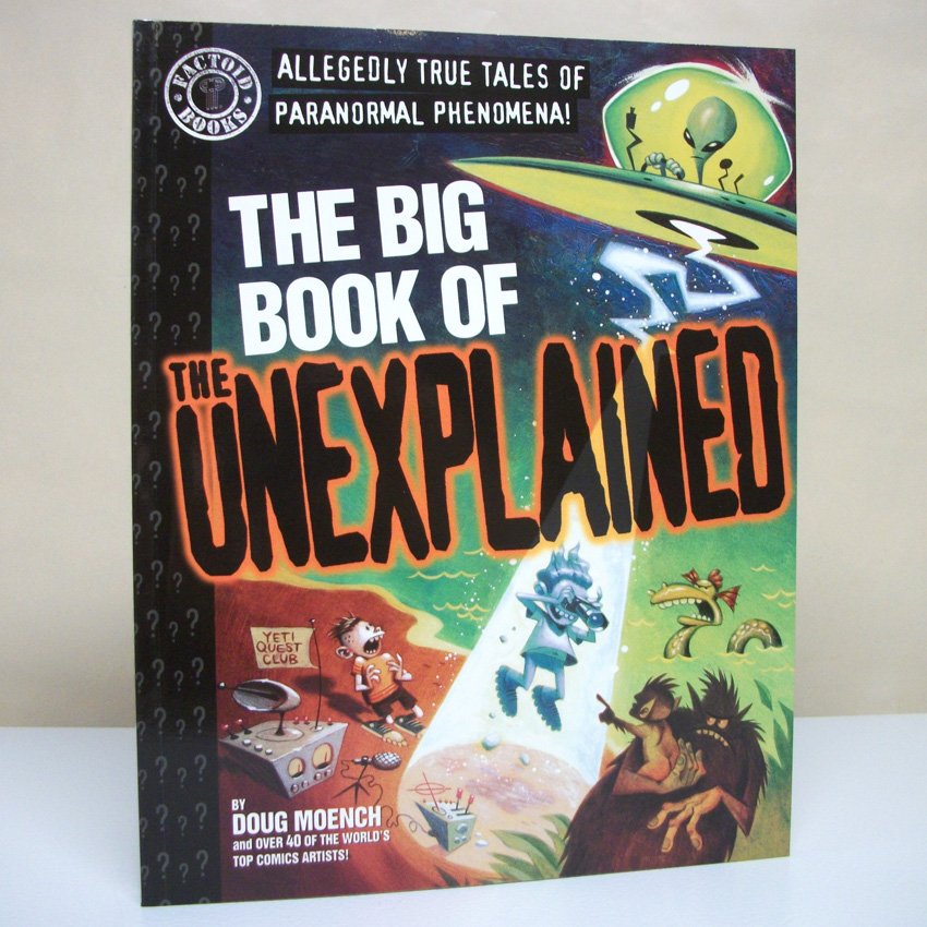 The Big Book of the Unexplained comic artists paperback gn aliens ...