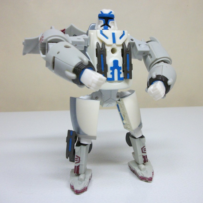 Transformers Star Wars Captain Rex loose freeco speeder clone trooper ...