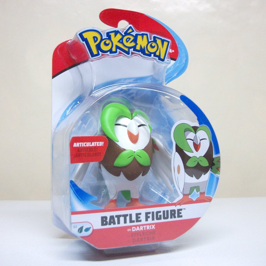 Dartrix Pokemon 3" Battle Figure owl toy articulated nintendo Wicked ...