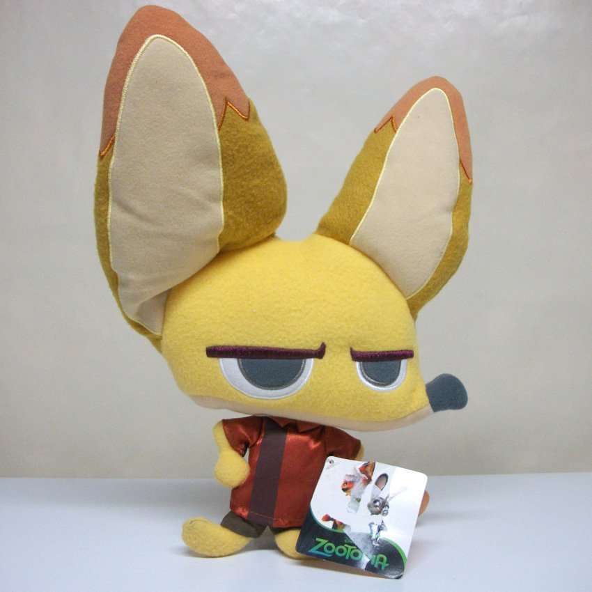 Zootopia Finnick plush pillow pals new tags fennec fox conman stuffed ...