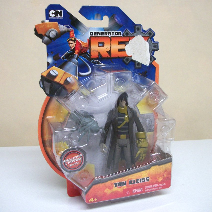 Generator Rex Van Kleiss figure larvus evo creature 3.75 Cartoon ...