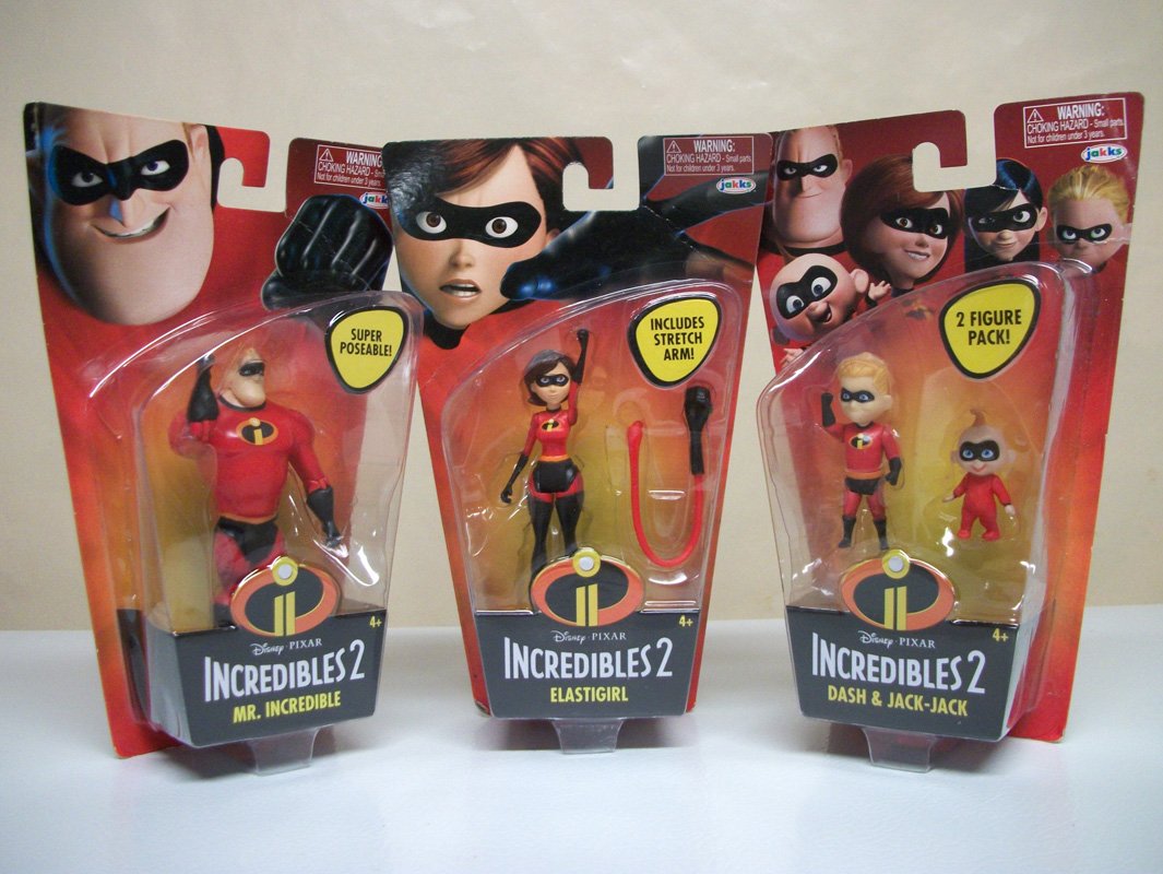 The Incredibles 2 Lot of 7 action figure frozone screenslaver ...