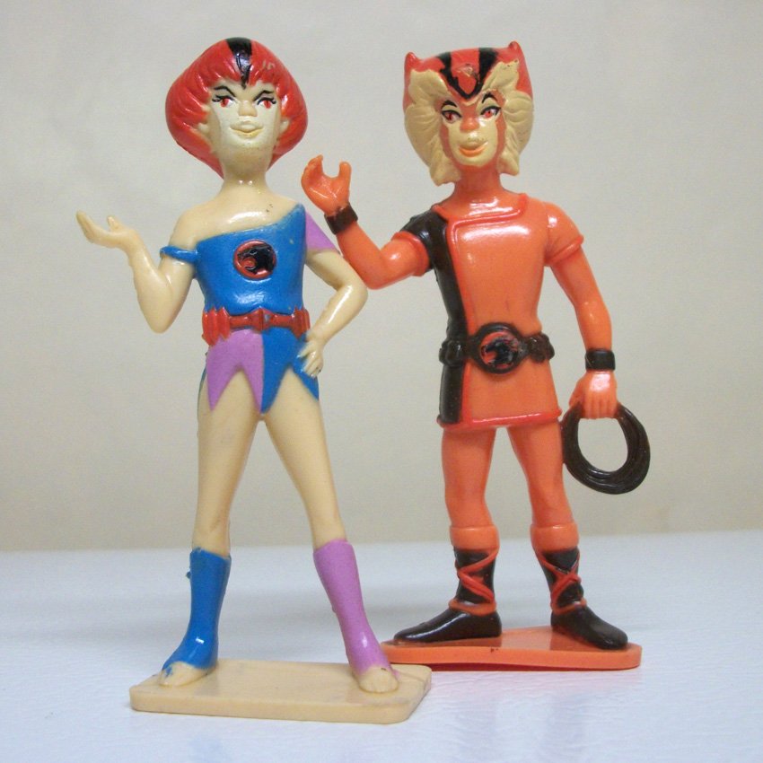 1985 LJN Wiley Kat & Wiley Kit figures Thundercats loose vintage wiley ...