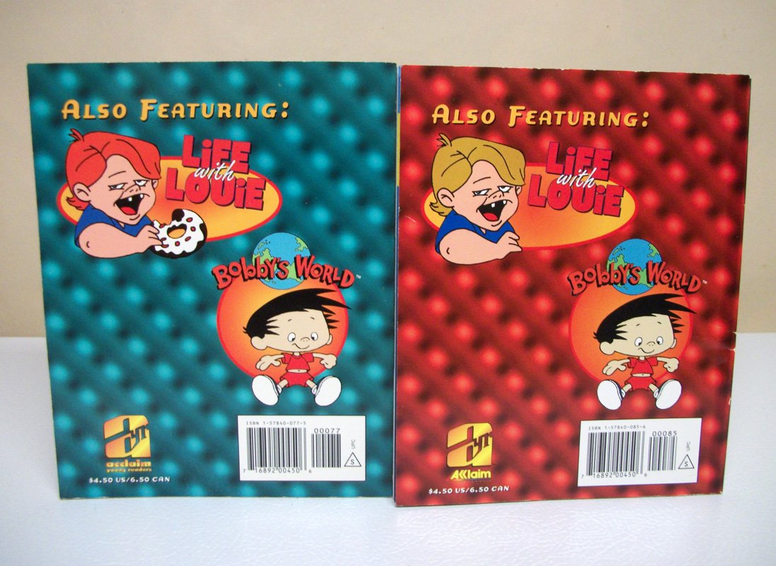 Fox Kids Network Funhouse books The Tick Raw Uncooked Justice A World ...