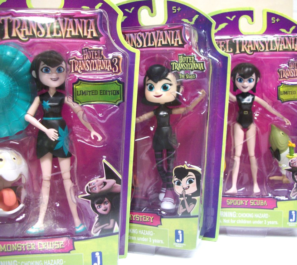 Hotel Transylvania Mavis Lot of 3 spooky scuba monster cruise mystery ...
