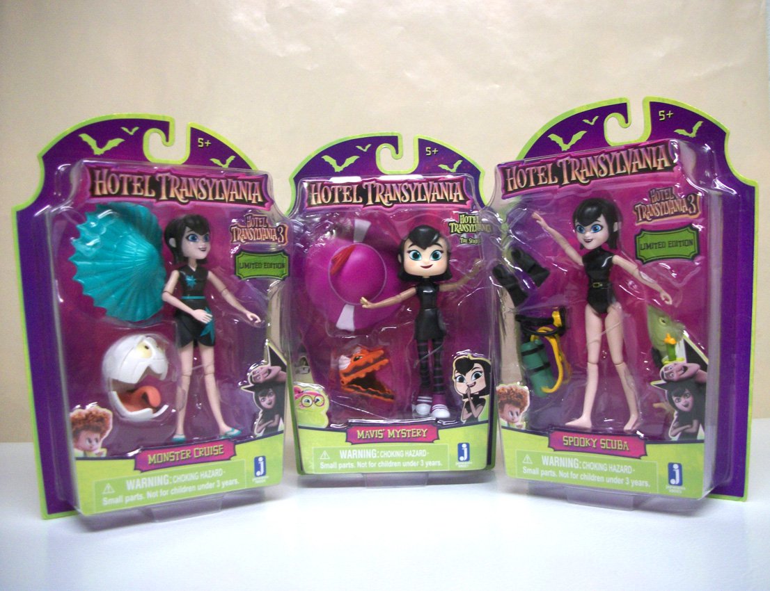 Hotel Transylvania Mavis Lot of 3 spooky scuba monster cruise mystery ...
