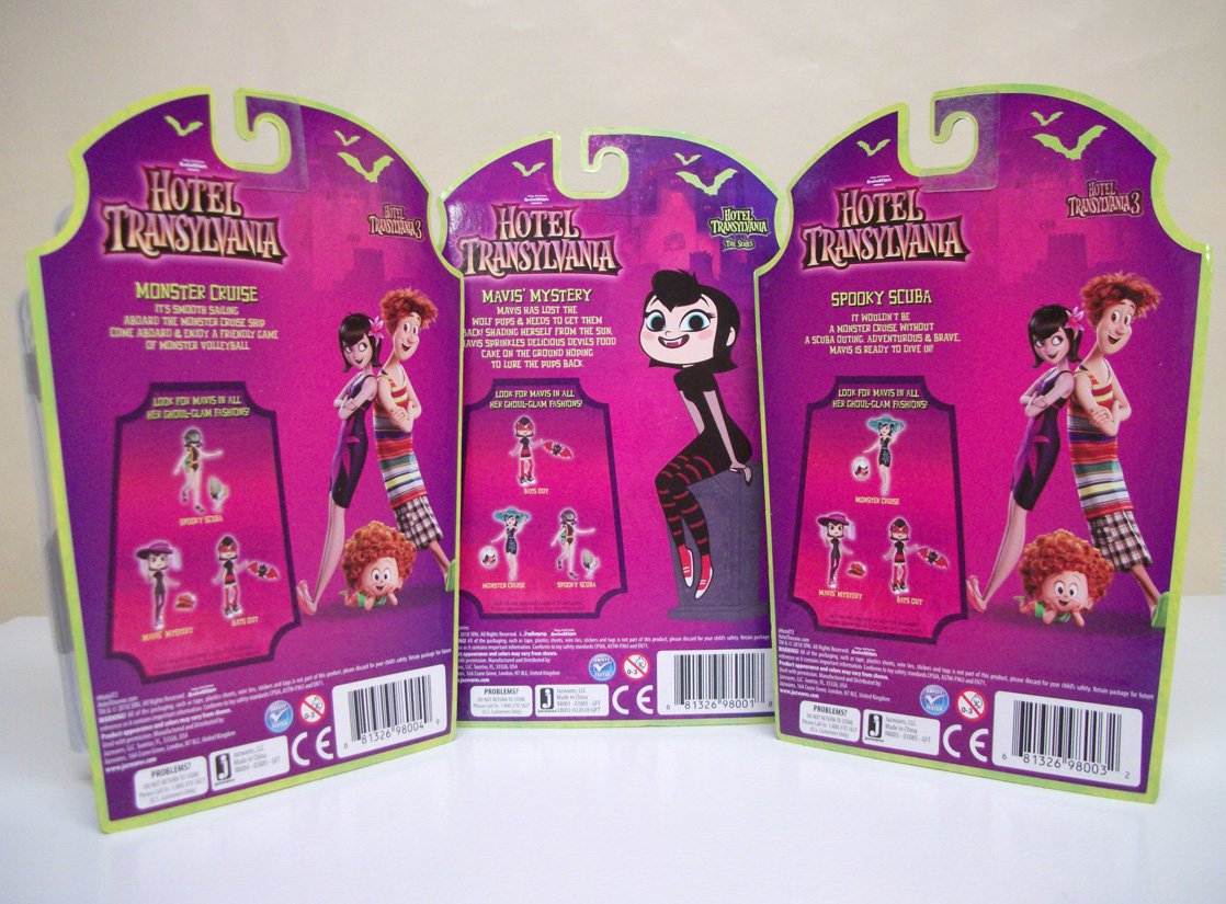 Hotel Transylvania Mavis Lot of 3 spooky scuba monster cruise mystery ...