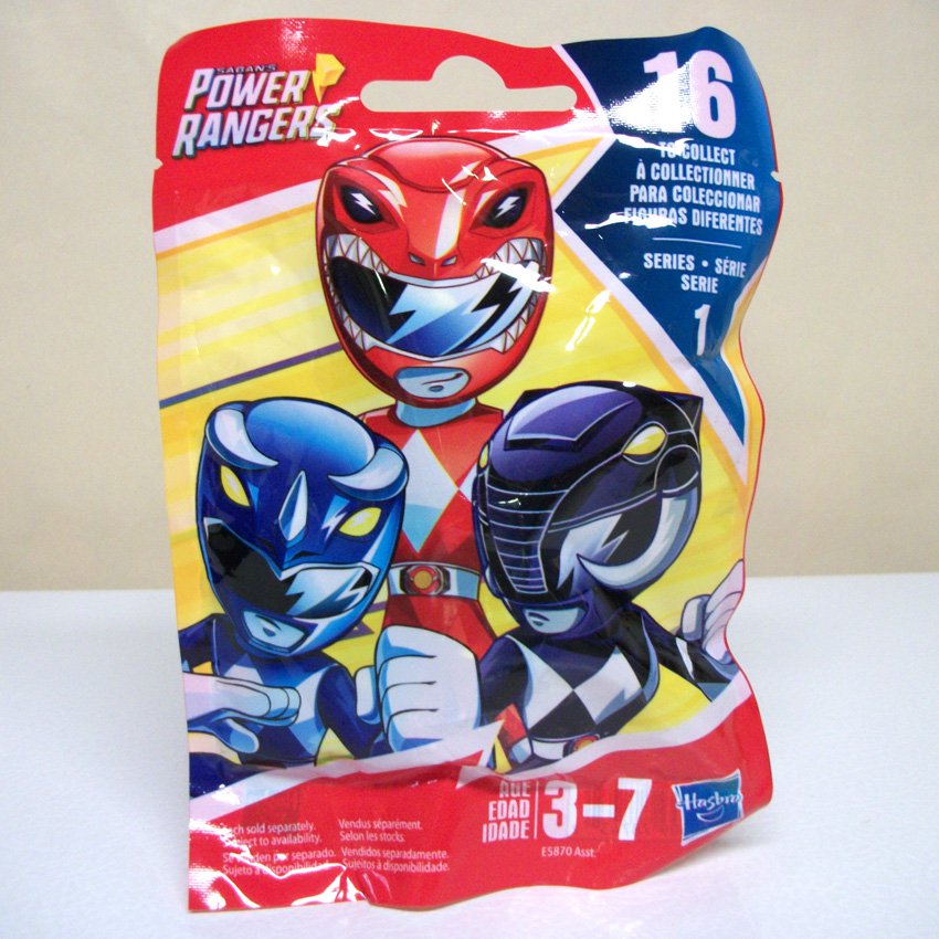 Power Rangers Black Ranger blind-bag series 1 new Playskool Heroes ...