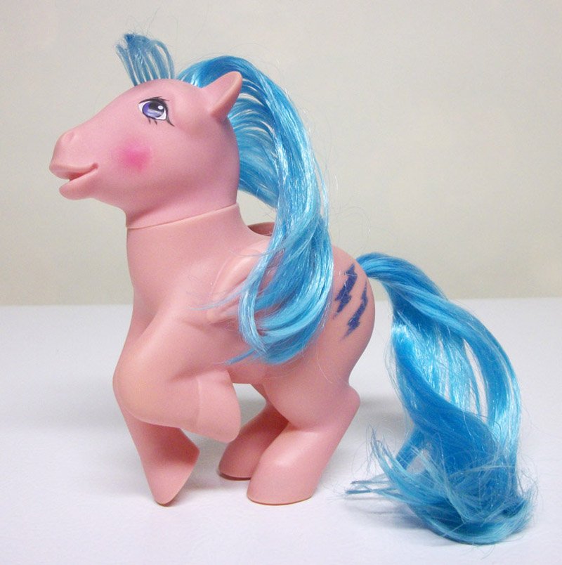 1983 MLP Firefly G1 vintage My Little Pony Pegasus Ponies loose pink ...