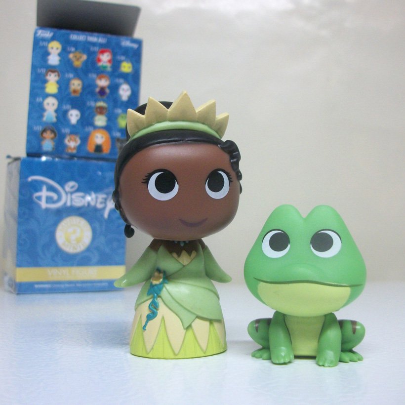 Disney Princess Lot of 2 Tiana Naveen Mystery Minis sidekicks and the ...